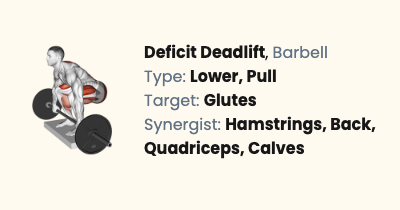 Barbell Deficit Deadlift | Liftosaur