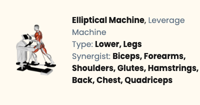 Leverage Machine Elliptical Machine | Liftosaur