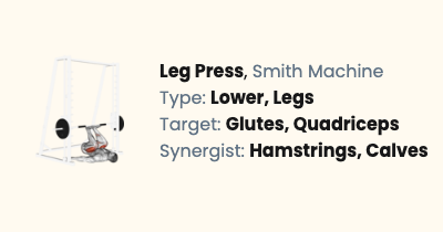 Smith Machine Leg Press | Liftosaur